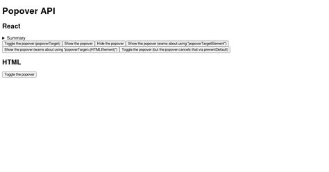 React Popover Api 27981 Codesandbox