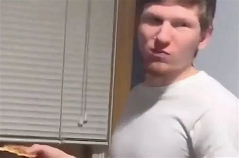 Woman Exposes How Husband Eats Pizza And Viewers Vow To Call The Police Mirror Online