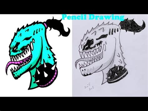 How To Draw The Zhc Logo With Pencil Drawing Youtube