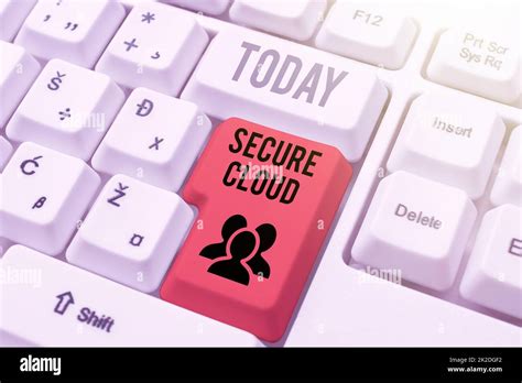 Inspiration Showing Sign Secure Cloud Business Concept Protect The