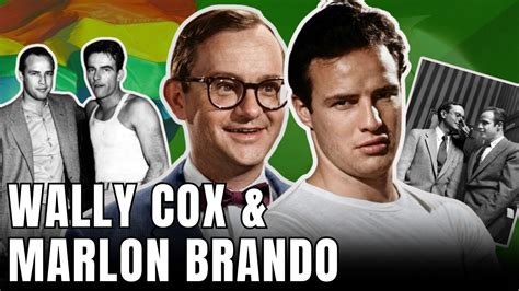 The Gay Couple That Shocked Hollywood Marlon Brando And Wally Cox Youtube