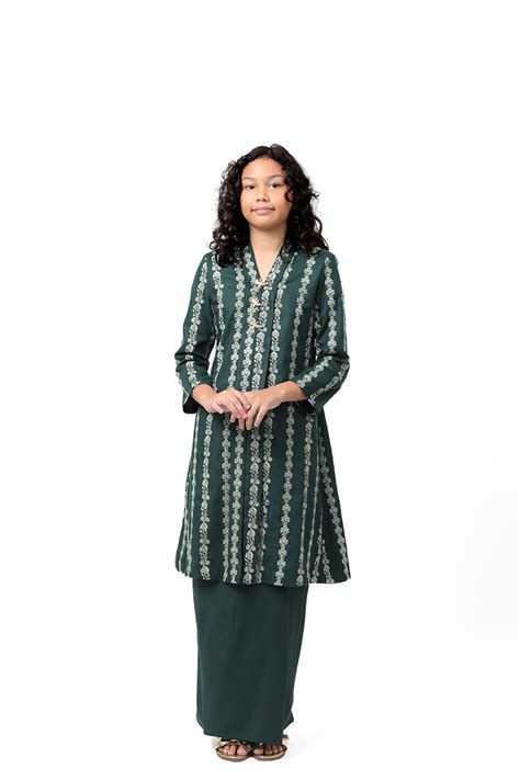 Girls Baju Kurung Bayu Cotton Omar Ali
