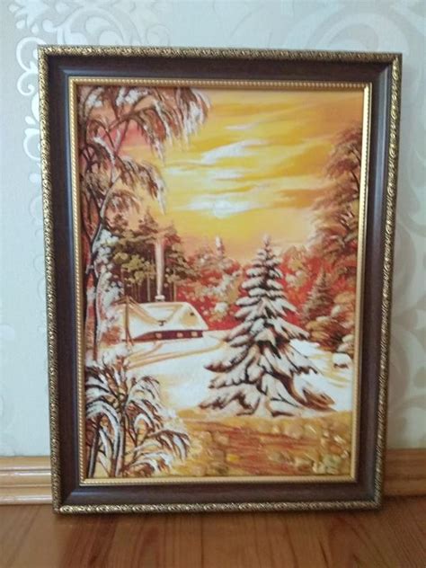 Картина з бурштину — ціна 1100 грн у каталозі Картини Купити товари для дому та побуту за