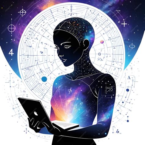 Premium Photo A Poster For A Woman Reading A Book With The Words Numerals On It