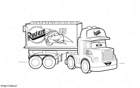 Mack De Carros 1024x646 Para Colorir