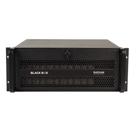 Video Wall Controller Chassis I7 32g Ram 480g Ssd 4u 11slot Black Box