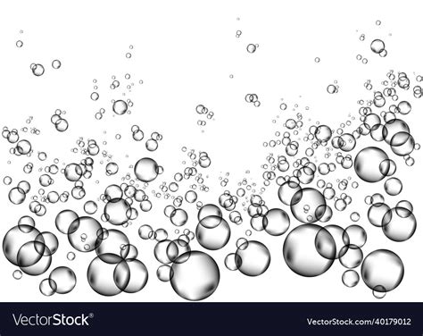 Water Bubbles Clip Art Black And White Water Surface 111933 Free