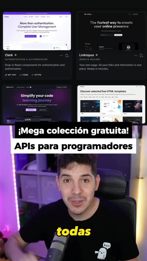 ¡colección de 1400 apis gratuitas para programadores compatibles con
