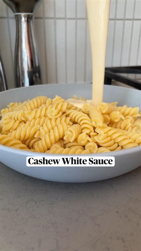 Cashew White Sauce Recipe Simple Vegan Sauce Recipe Vegan White
