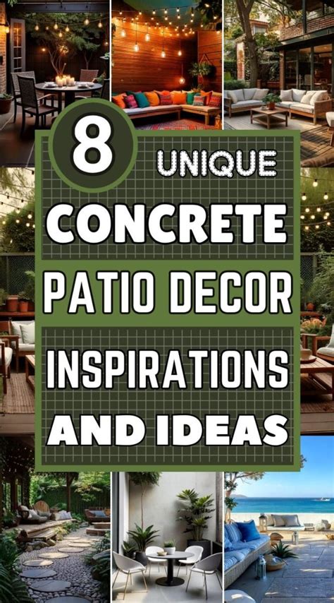 8 Unique Concrete Patio Ideas For Home Decor The Newlywed In 2025