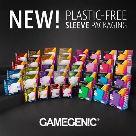 🌱trusted Quality New Packaging ♻️ All Gamegenic Sleeves Now Come In