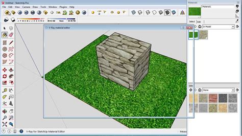 Sketchup Vray Grass With Displacement YouTube