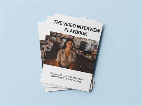 [free] Video Interview Playbook Diy Photography