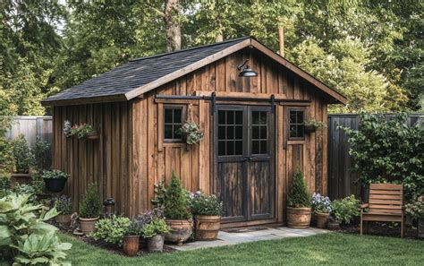 Rustic Garden Shed Plans Modern And Traditional Garden Shed Plans