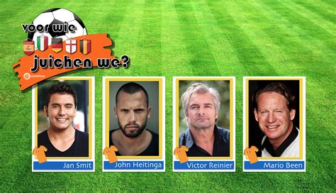 John Heitinga Jan Smit Mario Been En Victor Reinier Presenteren Voor Wie Juichen We