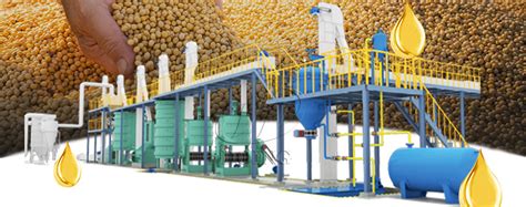Professional Soybean Oil Processing Machine Manufacturer And Supplier Provides Various Capacity