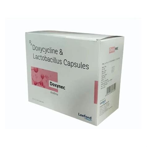 Doxynec Lactobacillus Capsules At ₹ 125strip B Complex With