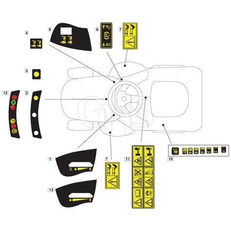 1235m 2007 299954263me7 Mountfield Ride On Mower Labels Diagram