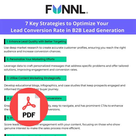 Quick Tips 7 Key Strategies To Optimize Your Lead Conversion Rate