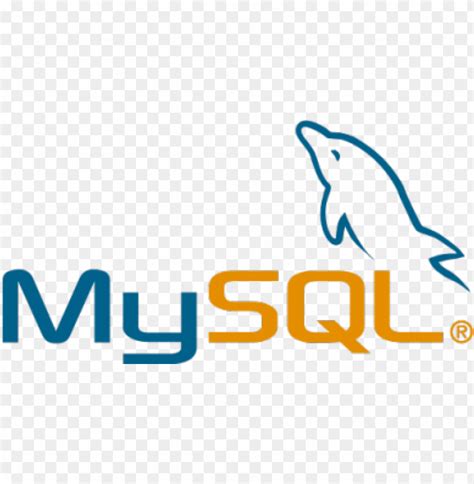 Free Download Hd Png Mysql Classic Text With Dolphin Png Toppng