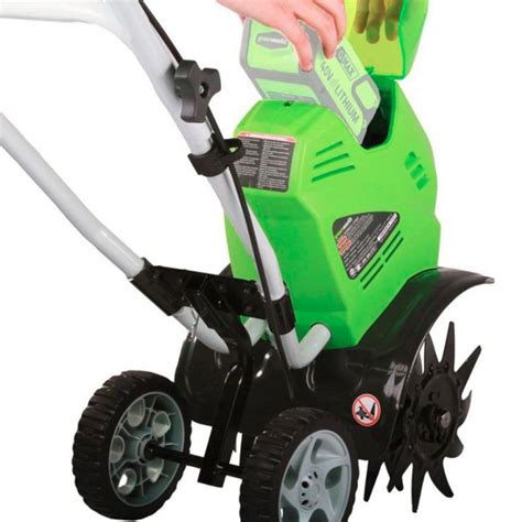 Культиватор аккумуляторный GREENWORKS G40TL без аккумулятора купить в ...