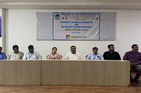 Microsoft Cyber Security Training Lords Institute Of Engineering And Technology
