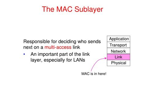 Ppt Medium Access Control Sublayer Chapter 4 Powerpoint Presentation