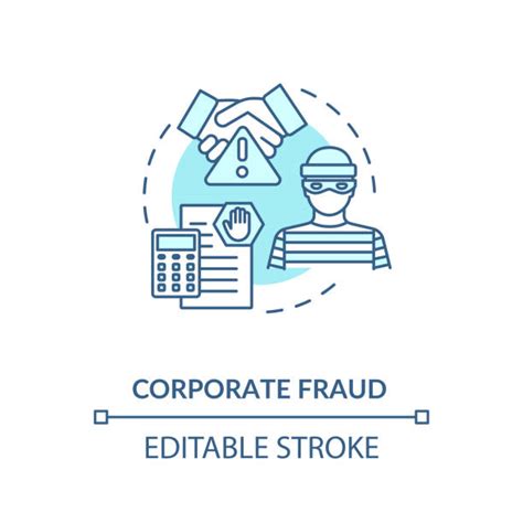 350 Fraud Icon Editable Stroke Stock Illustrations Royalty Free
