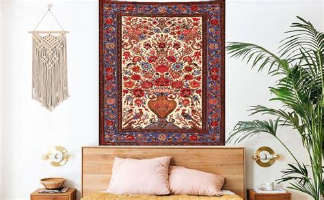 Atrippy Vintage Boho Floral Tapestry Wall Hanging Large