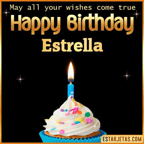 Feliz Cumpleaños Estrella Imágenes  Tarjetas Y Mensajes