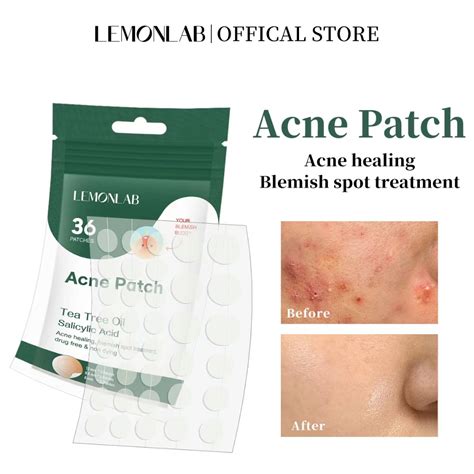 Lemonlab Pimple Patch 36pcs Tea Tree Oil Salicylic Acid Waterproof
