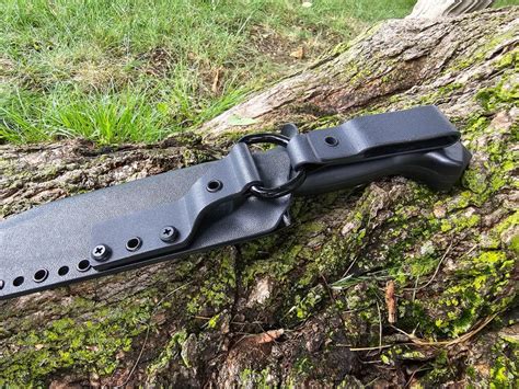 Ka Bar Bk7 20 Custom Kydex Sheath Dangler Carry Mini Firesteel Rod