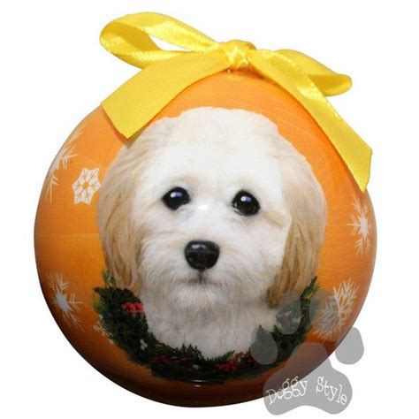Cockapoo Shatterproof Dog Christmas Ornament