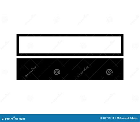 Rectangle Outline And Shape Black Symbol Element Vector Stock Vector Illustration Of Outline