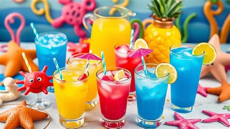 10 Fun Spongebob Drink Recipes For Your Next Party H2go Water Bottle
