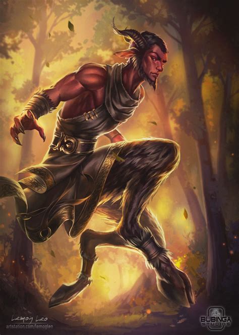 Satyr Leo Greek Mythology Art Mythology Art Fantasy Artwork
