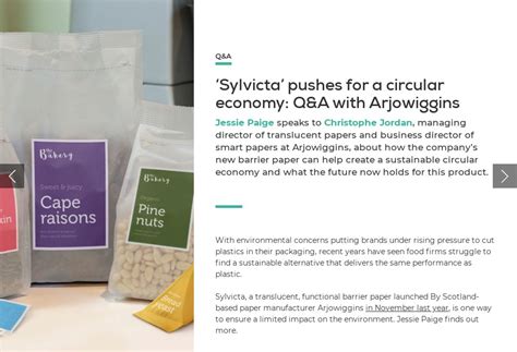 ‘sylvicta Pushes For A Circular Economy Qanda With Arjowiggins Inside