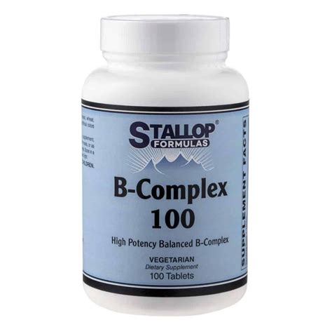 B Complex For Energy And Cellular Metabolism † Stallop Formulas®