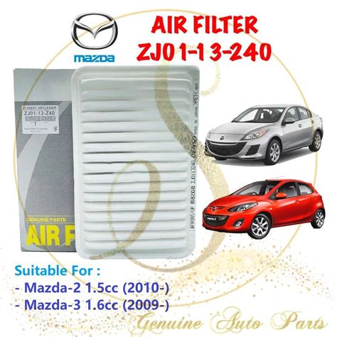 100 Original Mazda Engine Air Filter Mazda 2 3 15cc 16cc Non Sky