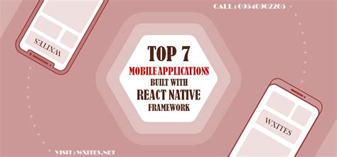 Top 7 Mobile Applications Built With React Native Framework Wxit Solution