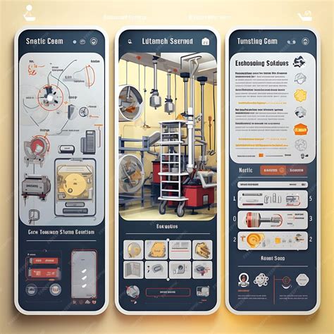 Premium Ai Image Mobile App Layout Design Of Stem Education Lab Equipment Layout Science