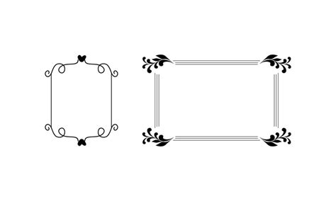 Marcos Simples Vectores Iconos Gráficos Y Fondos Para Descargar Gratis