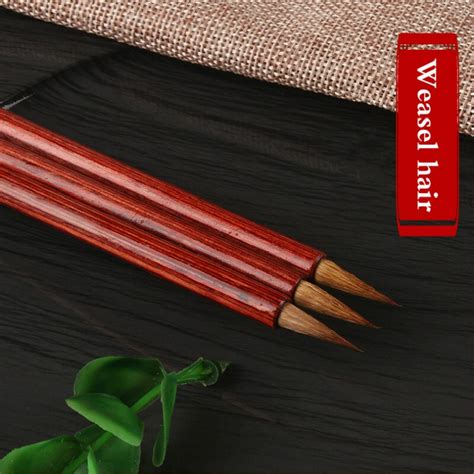 Chinese Calligraphy Pen Caligrafia Weasel Hair Pai Vicedeal