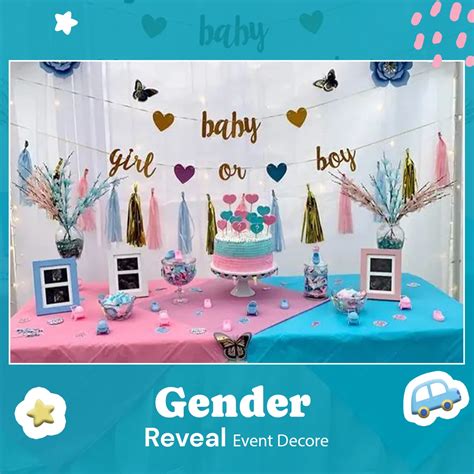 Gender Reveal Decor Glints Event Management Services