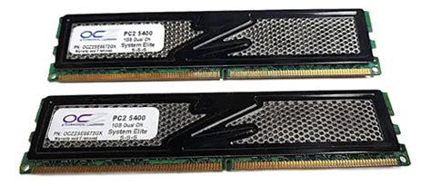 Memoria Ocz 1gb Ddr2 5400 Usado Mercadolibre