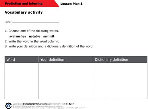 Predicting And Infering Strategies For Comprehension