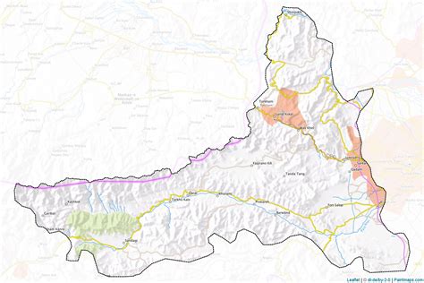 Border Cropping Samples For Khyber Map