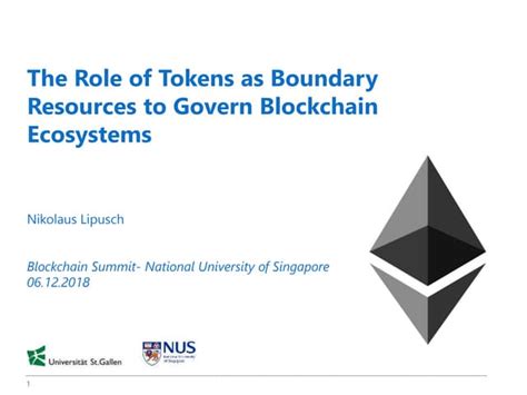 Token Governance In Blockchain Ecosystems Pptx