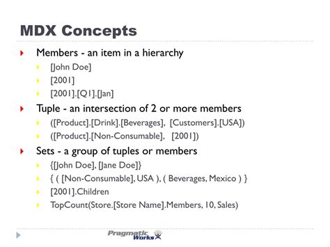 Ppt Mdx In Sql Server 2008 Analysis Services Powerpoint Presentation