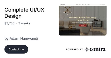 Complete Uiux Design By Adam Hamwandi